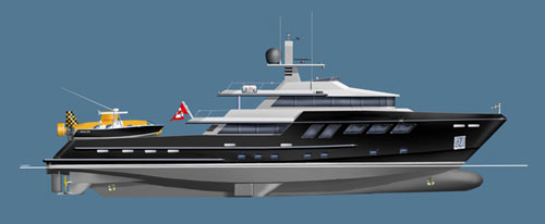 Bray Yacht Design and Research Ltd. - Platinum Ocean Explorer 125