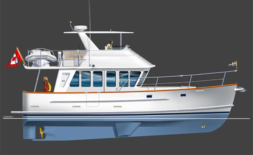 Bray Yacht Design and Research Ltd. - Platinum Ocean Explorer 125